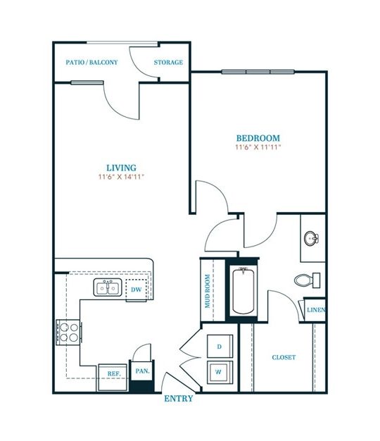 Apartment Floorplans in Allen, TX | Twin Creeks Crossing